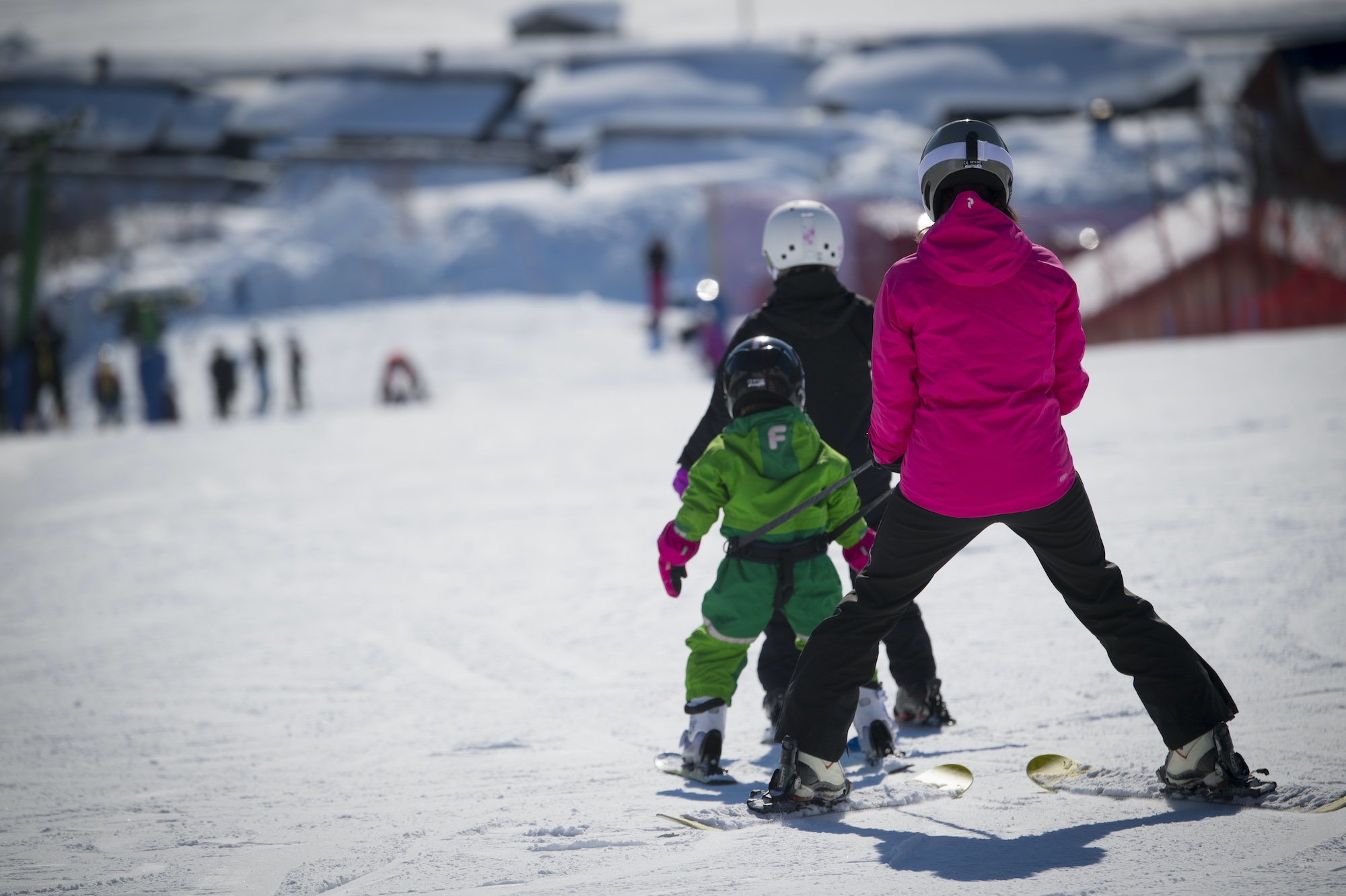 Barnbackar i Kittelfjäll - Barnområde - Knapplift